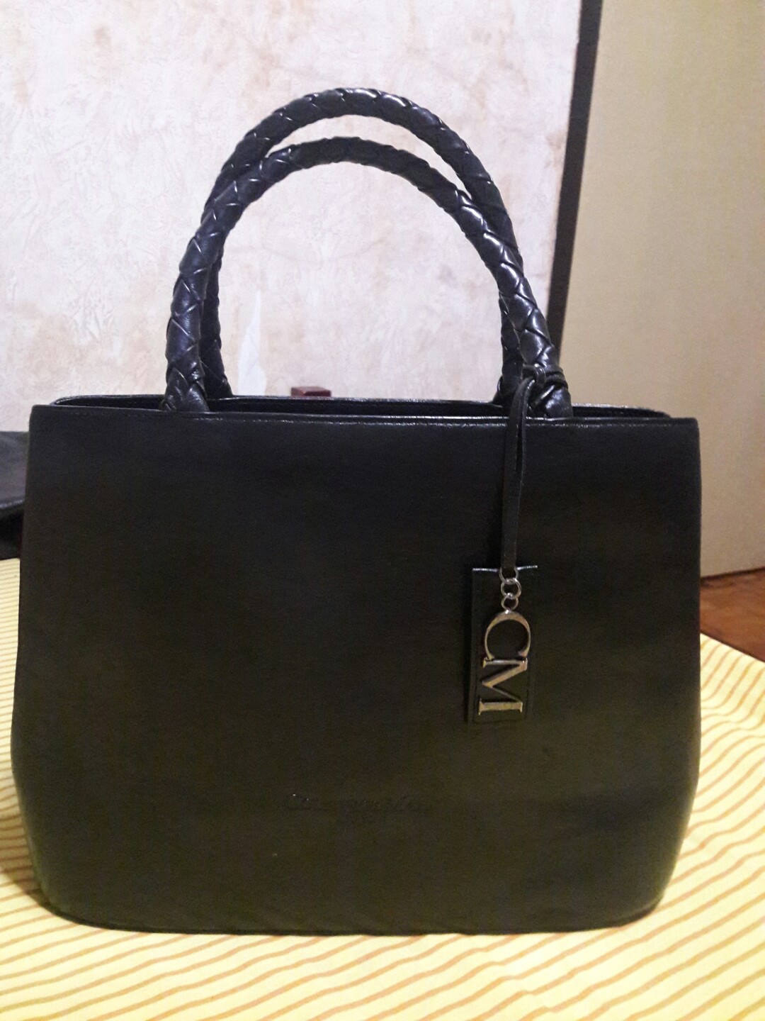 Countess Mara New York Black Handbag, Luxury, Bags & Wallets on Carousell