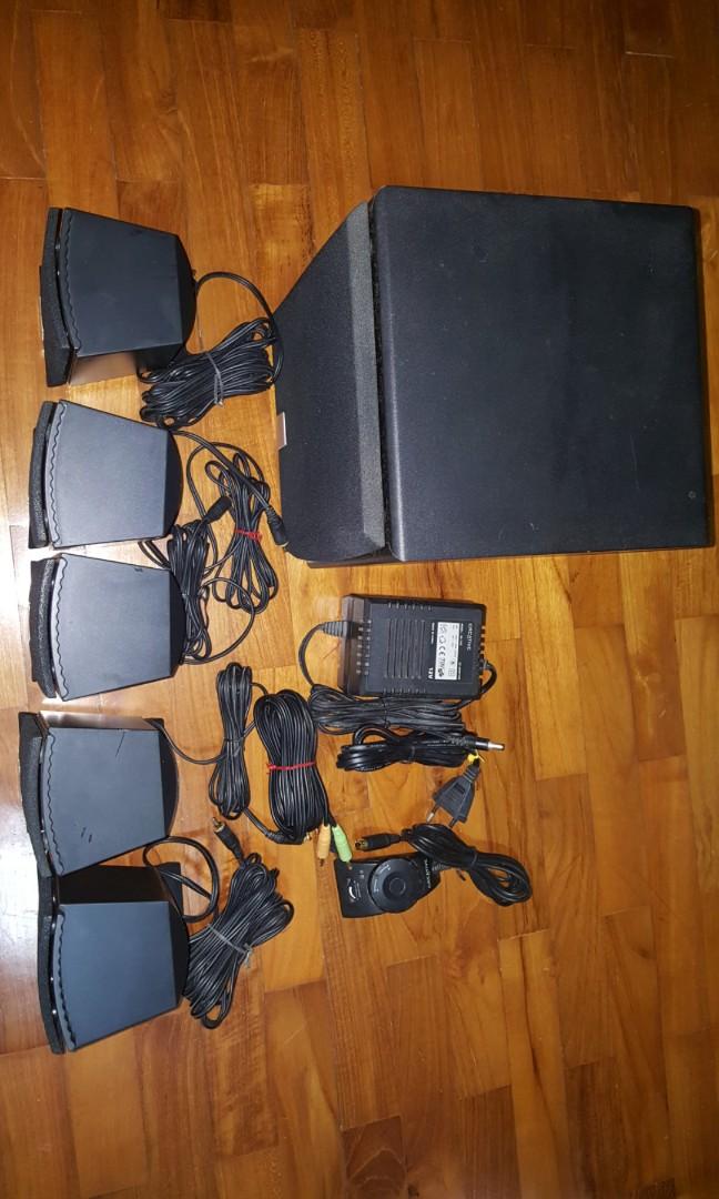 Creative Inspire 5.1, 5300 speaker, Audio, Soundbars, Speakers ...