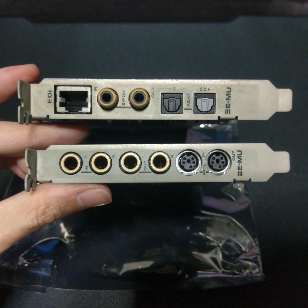 E-MU 1212m PCIe Audio Interface, Computers & Tech, Parts & Accessories ...