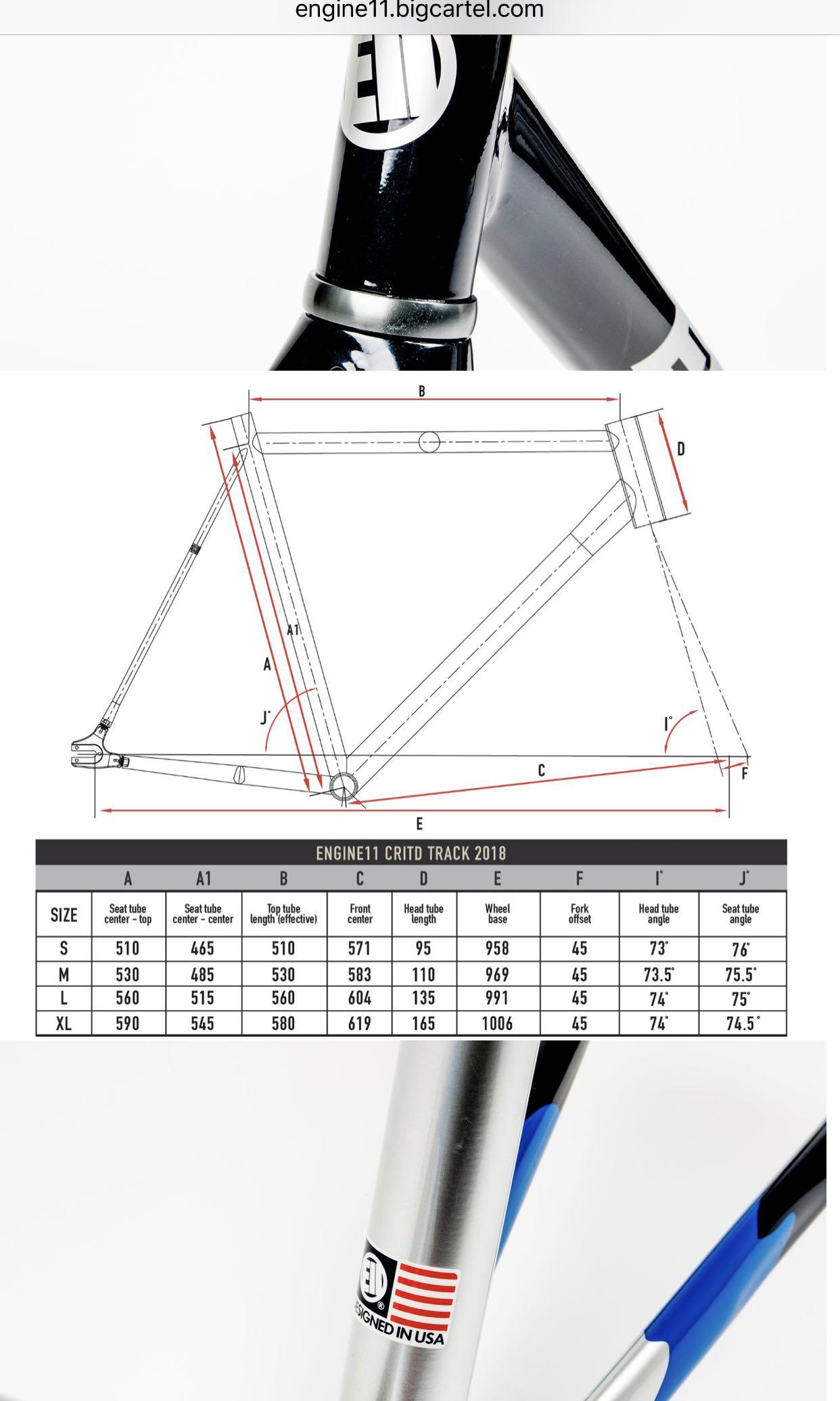 Engine11 Crit-D Frameset, Sports Equipment, Bicycles & Parts, Bicycles ...