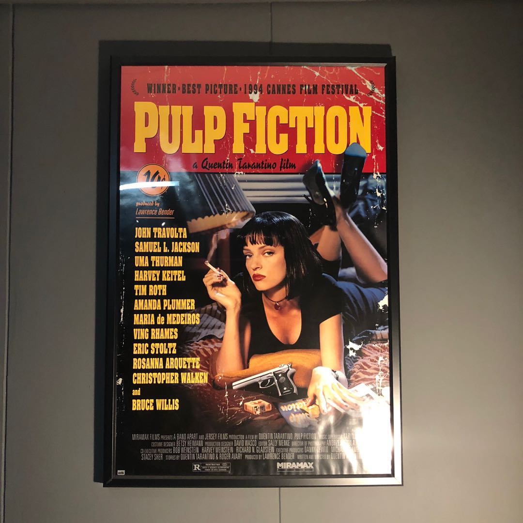 Pulp Fiction Framed Poster