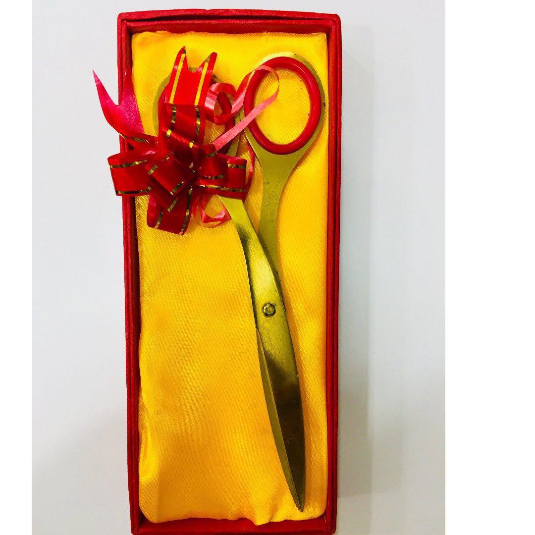 Golden Scissors for Ribbon Cutting Ceremony (Last 2 pairs), Hobbies ...