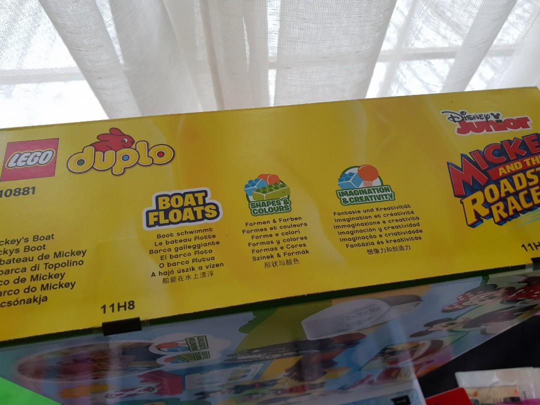Lego Duplo Mickey Mouse And The Roadster Racers Boat Playset Hobbies And Toys Toys And Games On