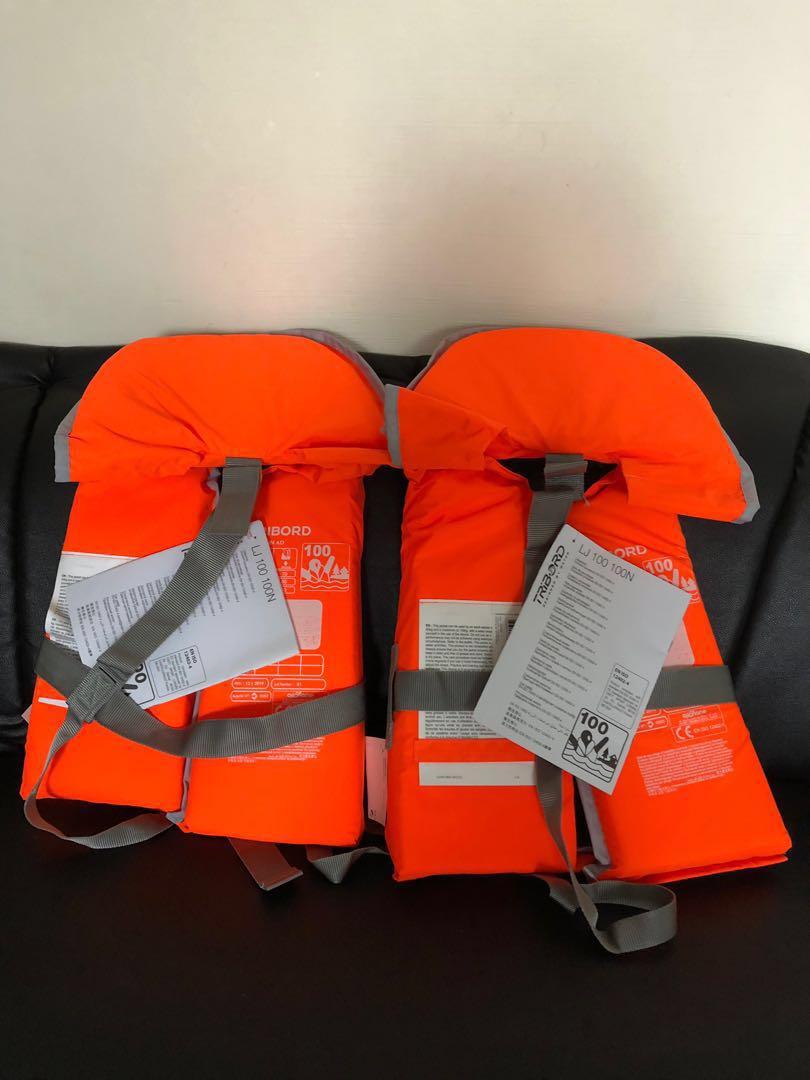 Life jackets,Adult (Decalthlon,LJ100 100 N), Sports Equipment, Sports ...