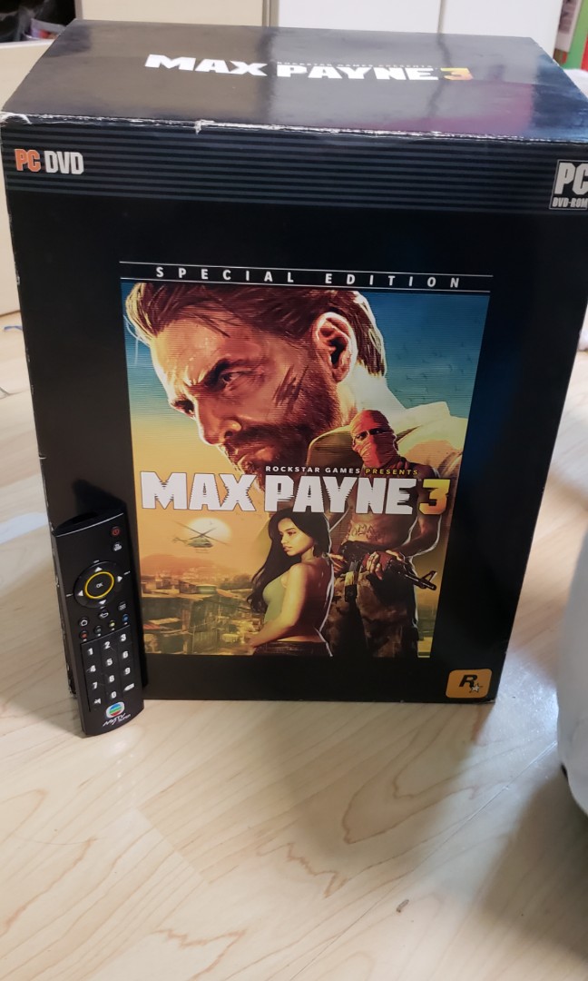 Max Payne 3 Figure, 電子遊戲, 遊戲機配件, 互動遊戲Figure - Carousell