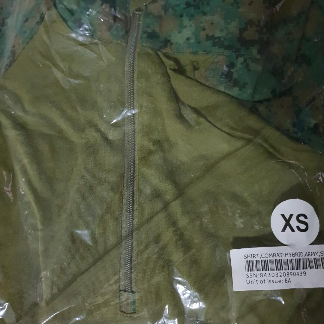 NEW SAF HYBRID UNIFORM, Men's Fashion, Tops & Sets, Formal Shirts on ...