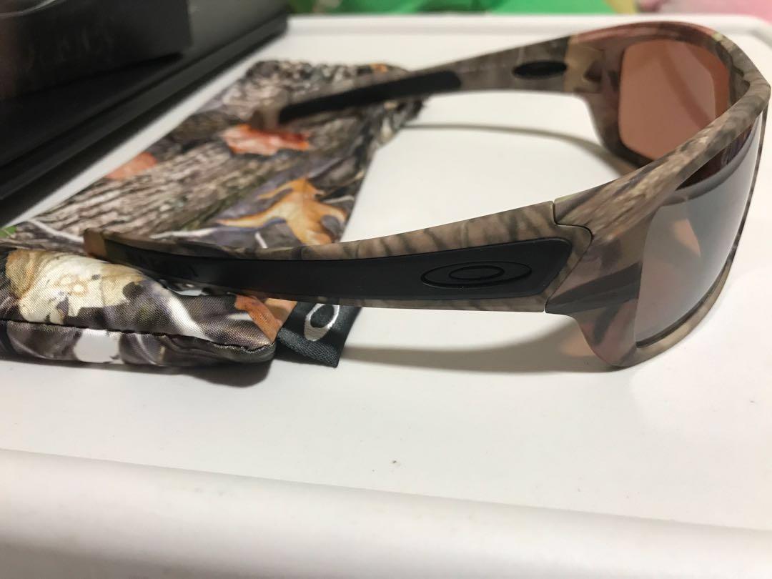 Oakley Turbine Woodland Camo VR28 Black Iridium, Men's Fashion, Watches ...