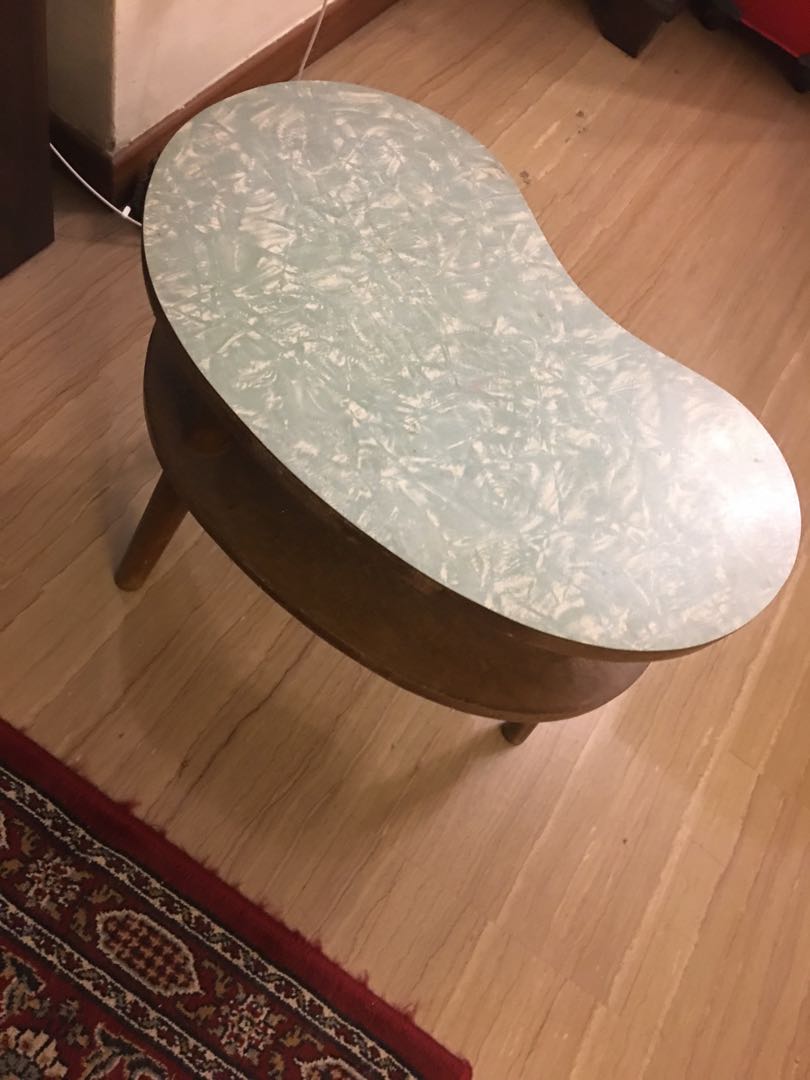 Old school peanut shaped table, Babies & Kids, Baby Nursery & Kids ...