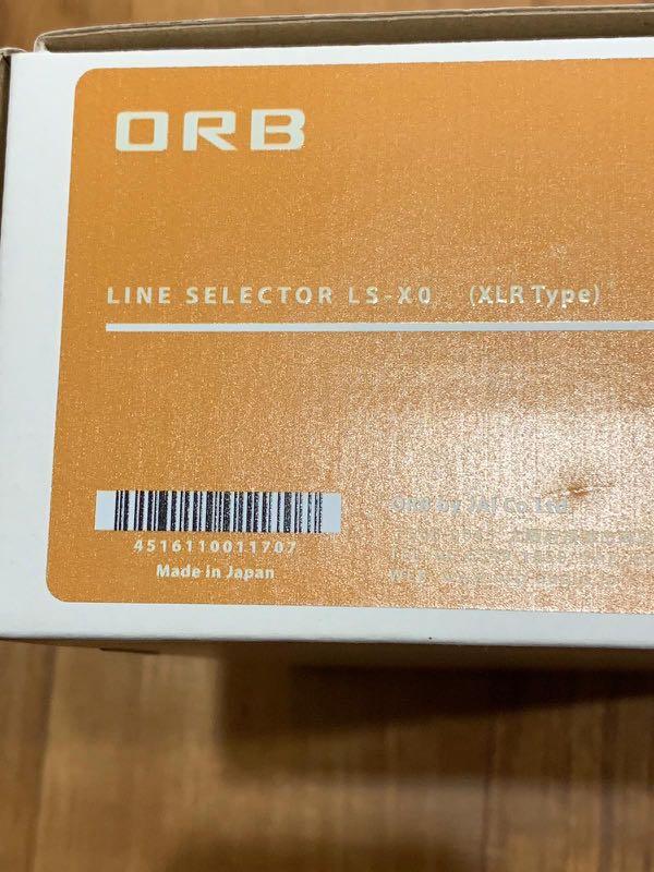 ORB LS-XO (XLR)Type Line Selector Switch, Computers & Tech, Parts ...