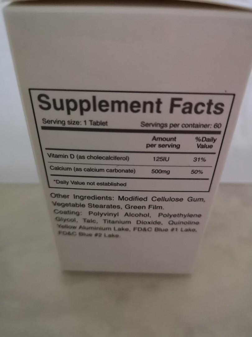Osteocal calcium supplement 500mg, Everything Else on Carousell