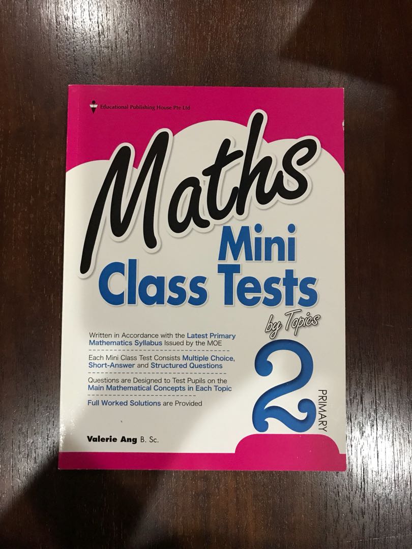 P2 Primary 2 Assessment Book - Mathematics / Maths Mini Class Tests By ...