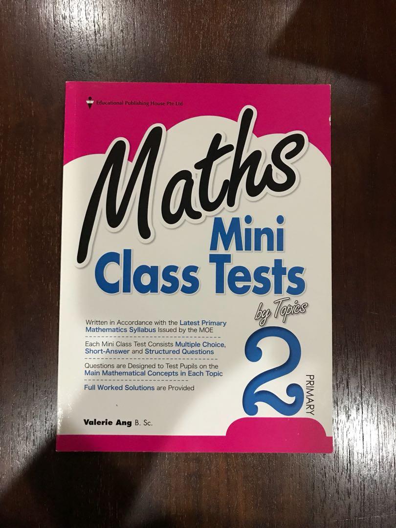 P2 Primary 2 Assessment Book - Mathematics / Maths Mini Class Tests By ...