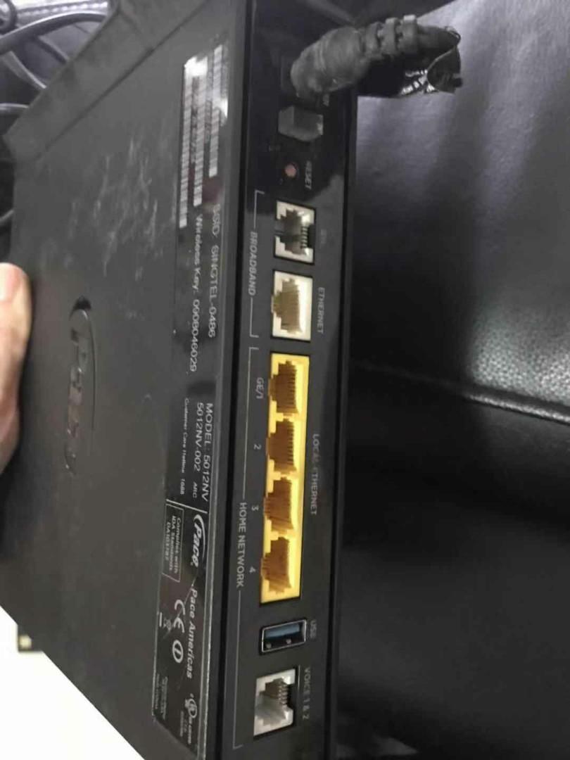 Pace modem router 10sgd, Computers & Tech, Parts & Accessories ...