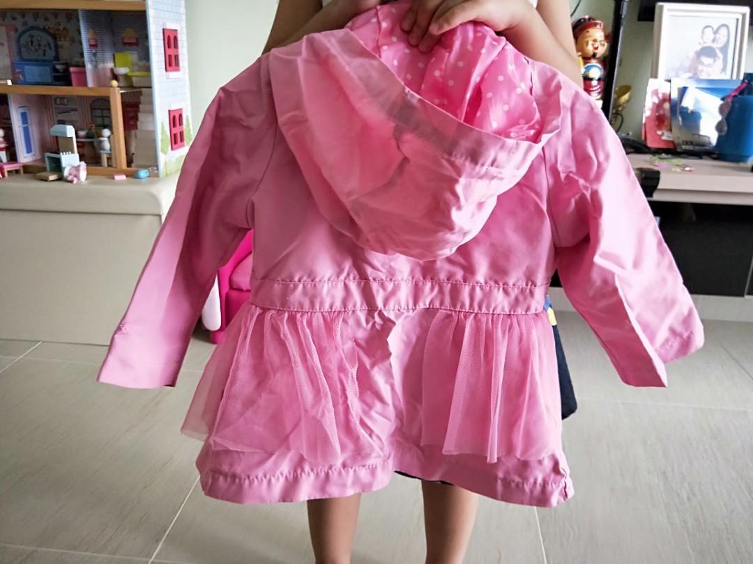 Pink Toddler Raincoat, Babies & Kids, Babies & Kids Fashion on Carousell