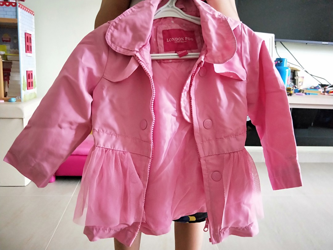 Pink Toddler Raincoat, Babies & Kids, Babies & Kids Fashion on Carousell