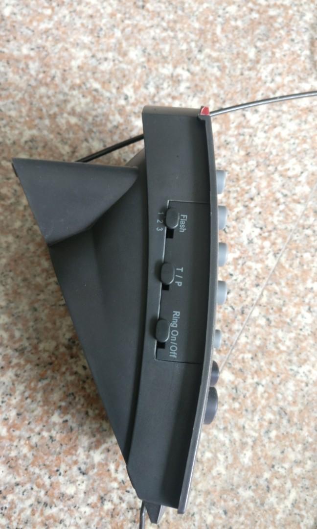 Plantronics T10 single line headset telephone dial key pad full set ...