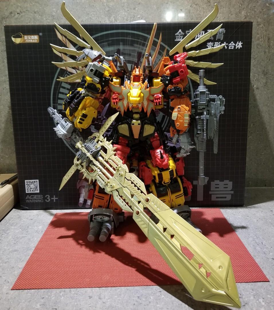(PO) Predaking Combiner Jinbao (FREE WM Shipping), Hobbies & Toys ...