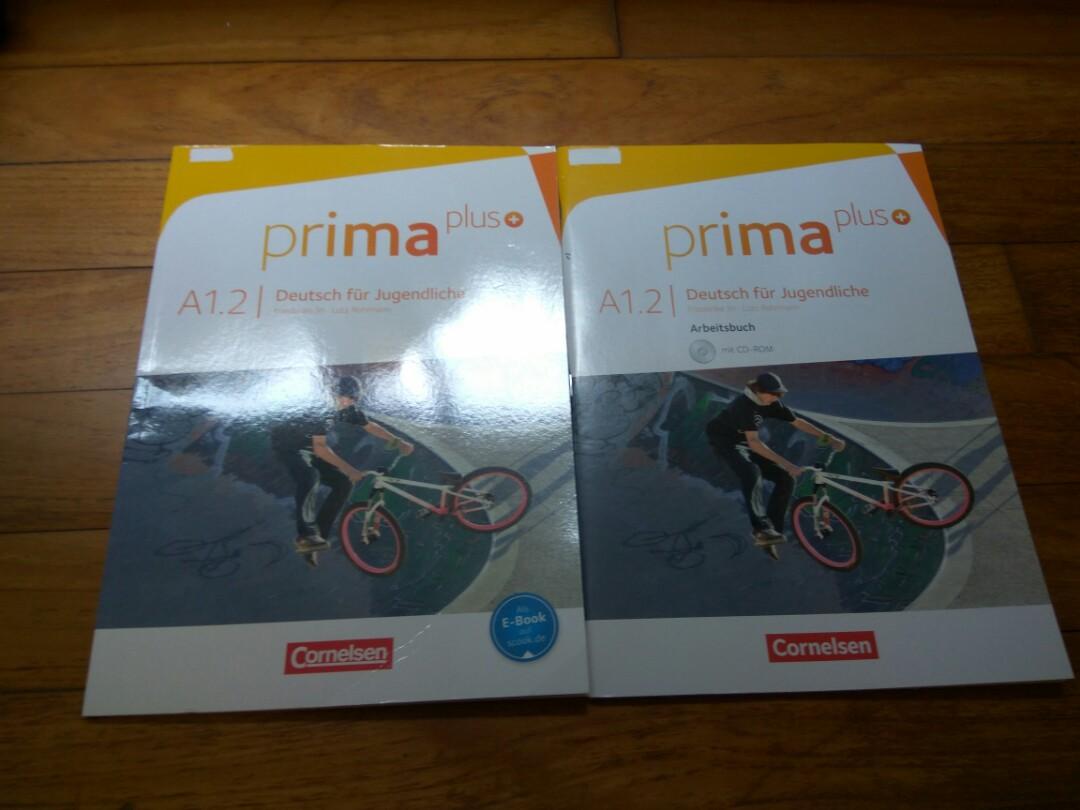 GERMAN Prima Plus A1.1-A1.2 Sec 1 Textbook and Workbook with CD ...