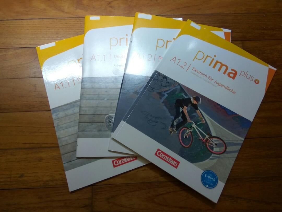 GERMAN Prima Plus A1.1-A1.2 Sec 1 Textbook and Workbook with CD ...