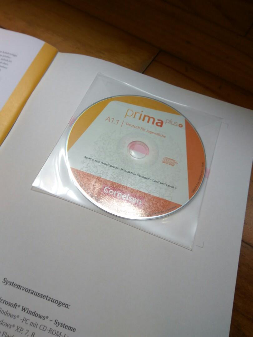 GERMAN Prima Plus A1.1-A1.2 Sec 1 Textbook and Workbook with CD ...