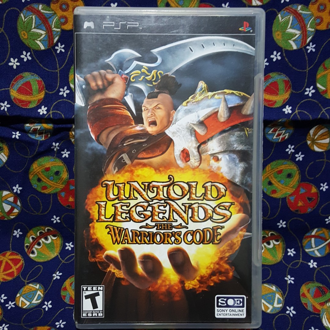 PSP Game Untold Legends - The Warrior's Code 無盡的任務 - 刀鋒兄弟會, 電子遊戲, 遊戲機配件 ...