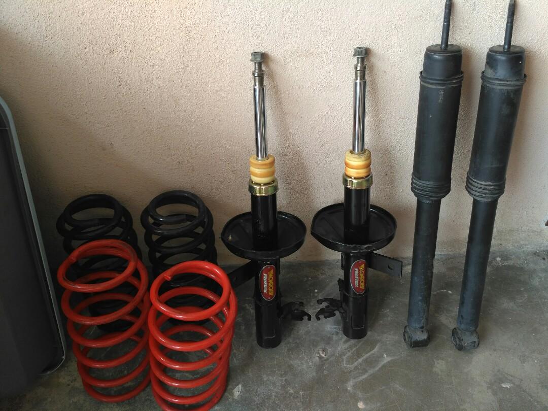 Saga BLM sport spring and monroe absorber, Auto Accessories on Carousell