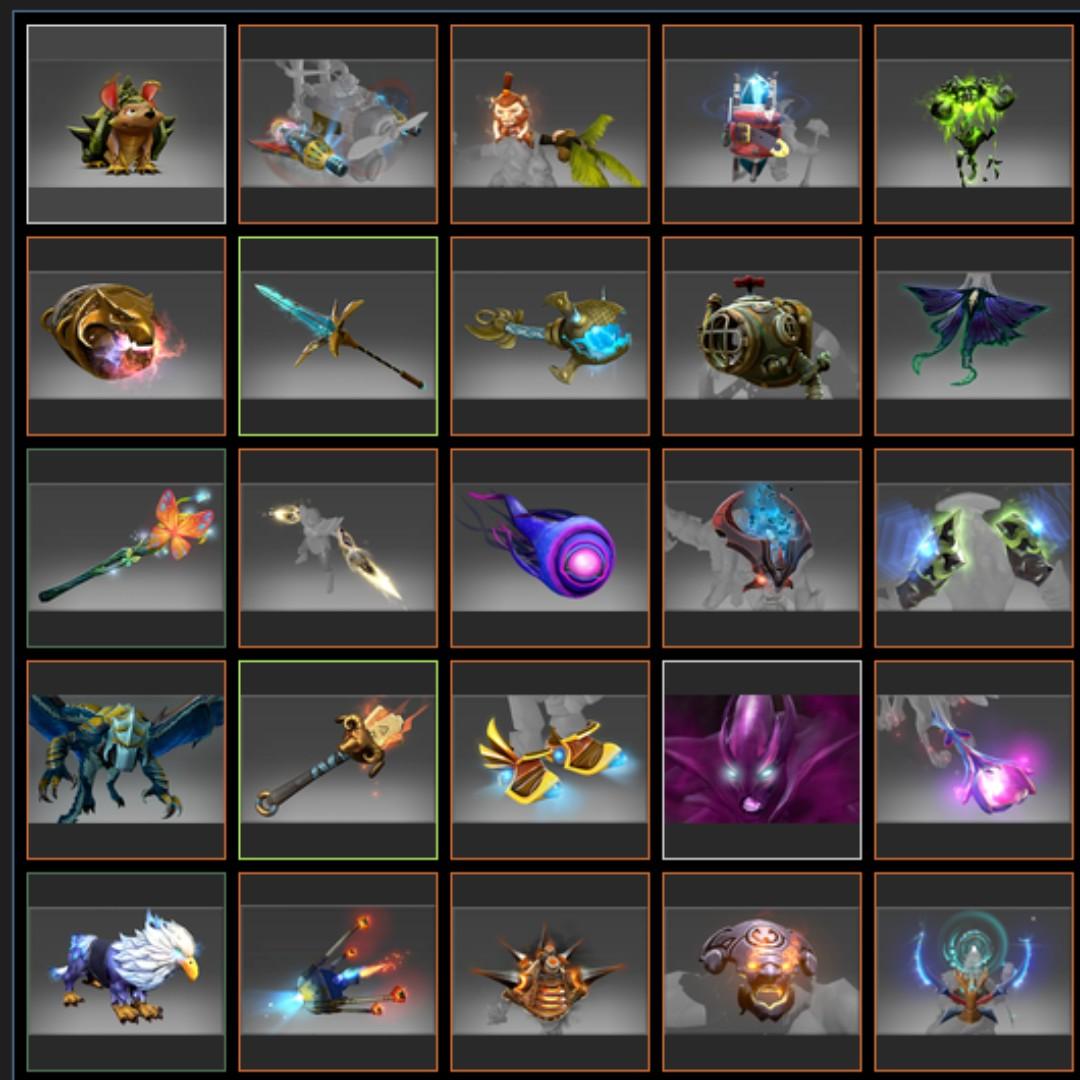 Selling Dota 2 Immortal item in bundle, Video Gaming, Gaming ...
