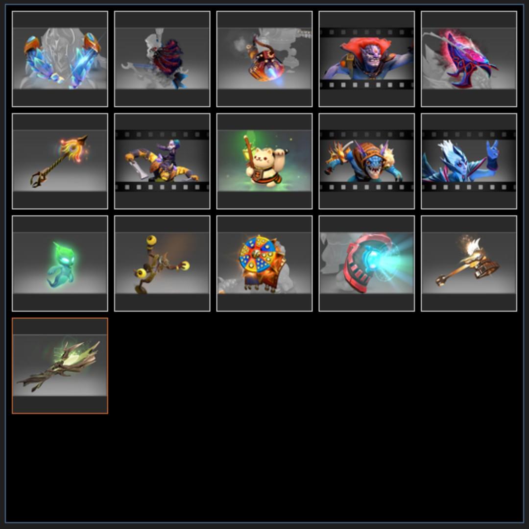 Selling Dota 2 Immortal item in bundle, Video Gaming, Gaming ...