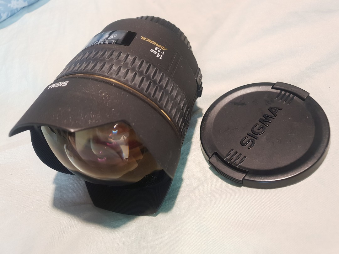 Sigma EF 14mm 2.8 Aspherical, Photography, Lens & Kits on Carousell