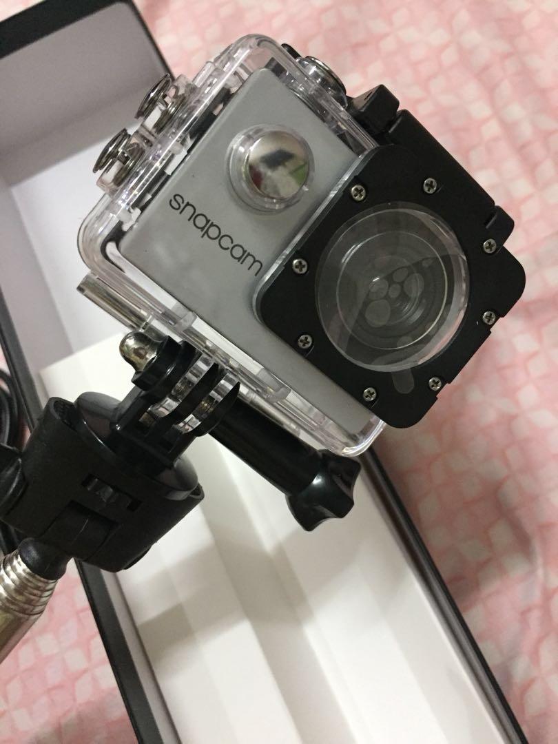 Snapcam Action Camera Complete Brandnew, Photography, Video Cameras on ...
