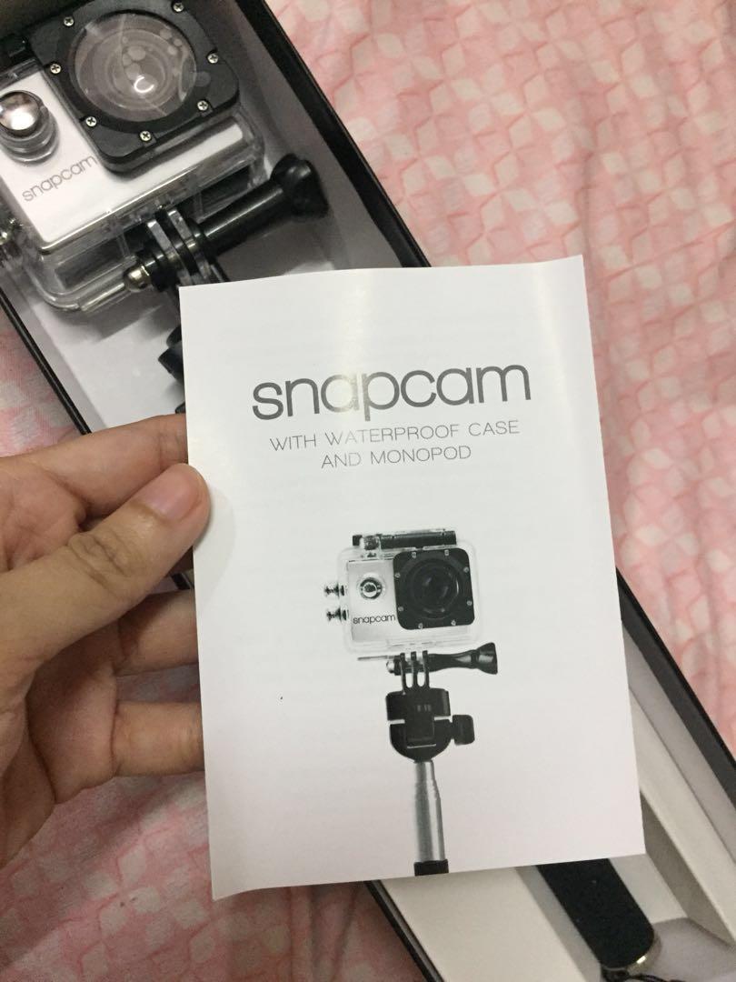 Snapcam Action Camera Complete Brandnew, Photography, Video Cameras on ...