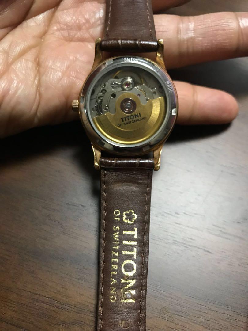 Titoni vintage automatic female watch (Swiss Made) 25 jewels, Women's Fashion, Watches ...