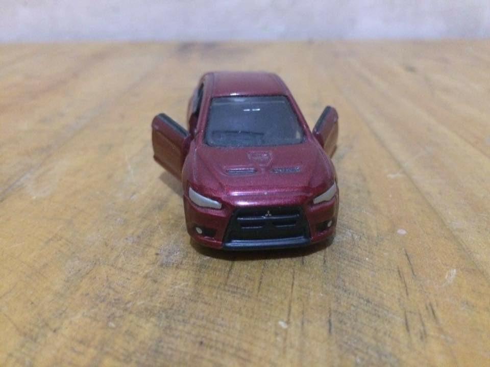Tomica Mitsubishi Lancer Evo, Hobbies & Toys, Toys & Games on Carousell