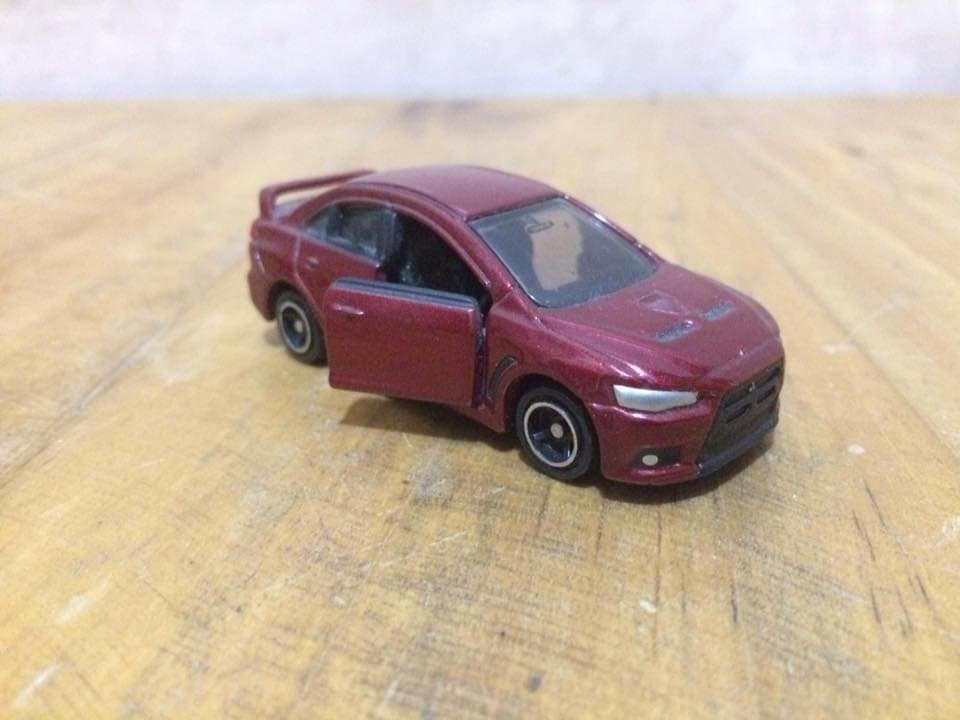 Tomica Mitsubishi Lancer Evo, Hobbies & Toys, Toys & Games on Carousell