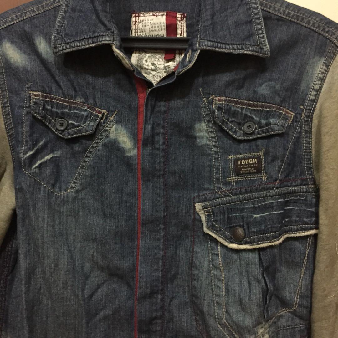 Tough Jeansmith Denim Jacket, Men's Fashion, Coats, Jackets and ...