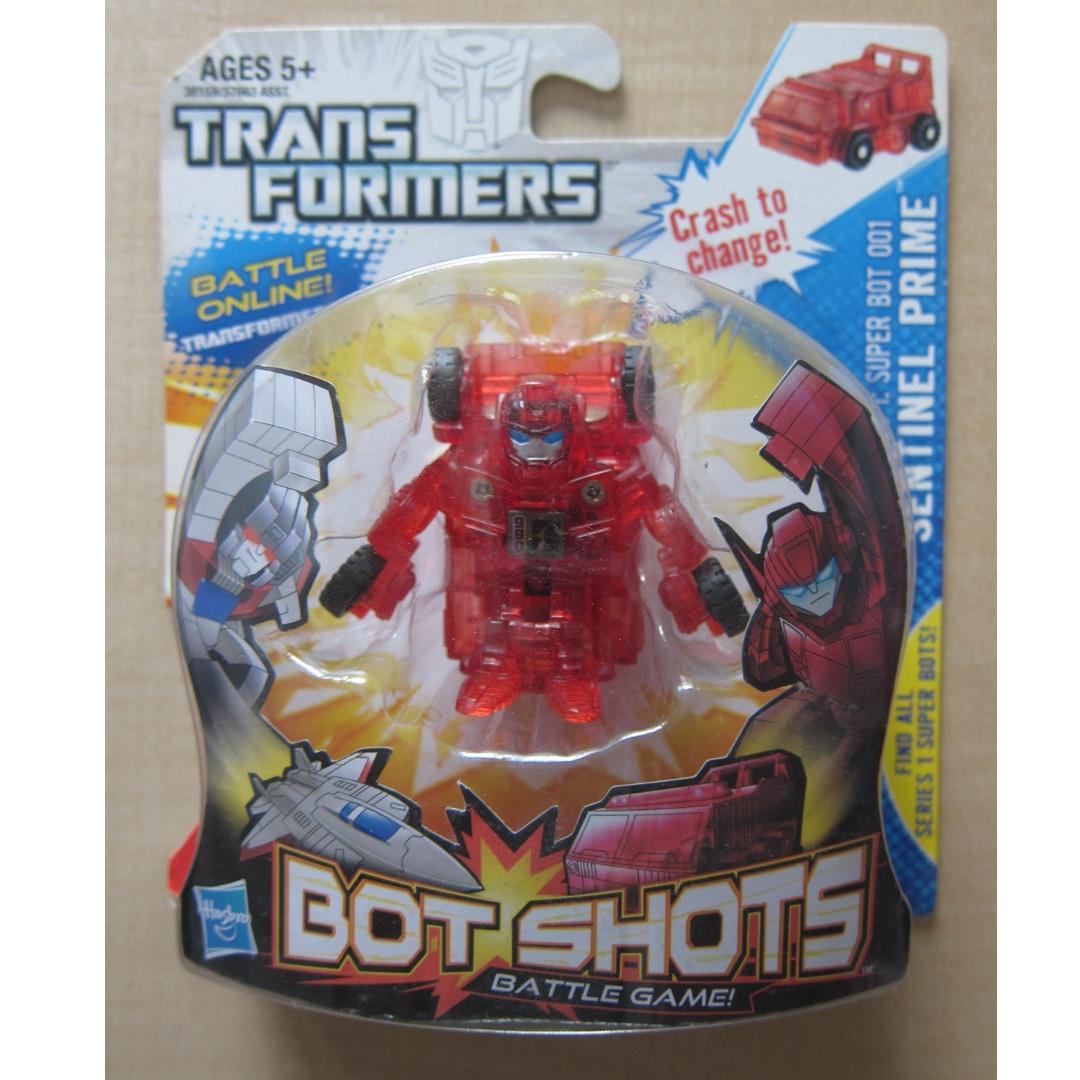 Transformers BOT SHOTS Series 1 001 Sentinel Prime Botshots Super Bots ...
