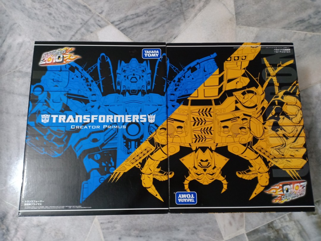 Transformers creator primus & doominator unicron, Hobbies & Toys ...