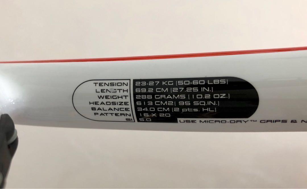 Wilson nCODE nTOUR Tennis Racquet, Sports Equipment, Sports & Games ...