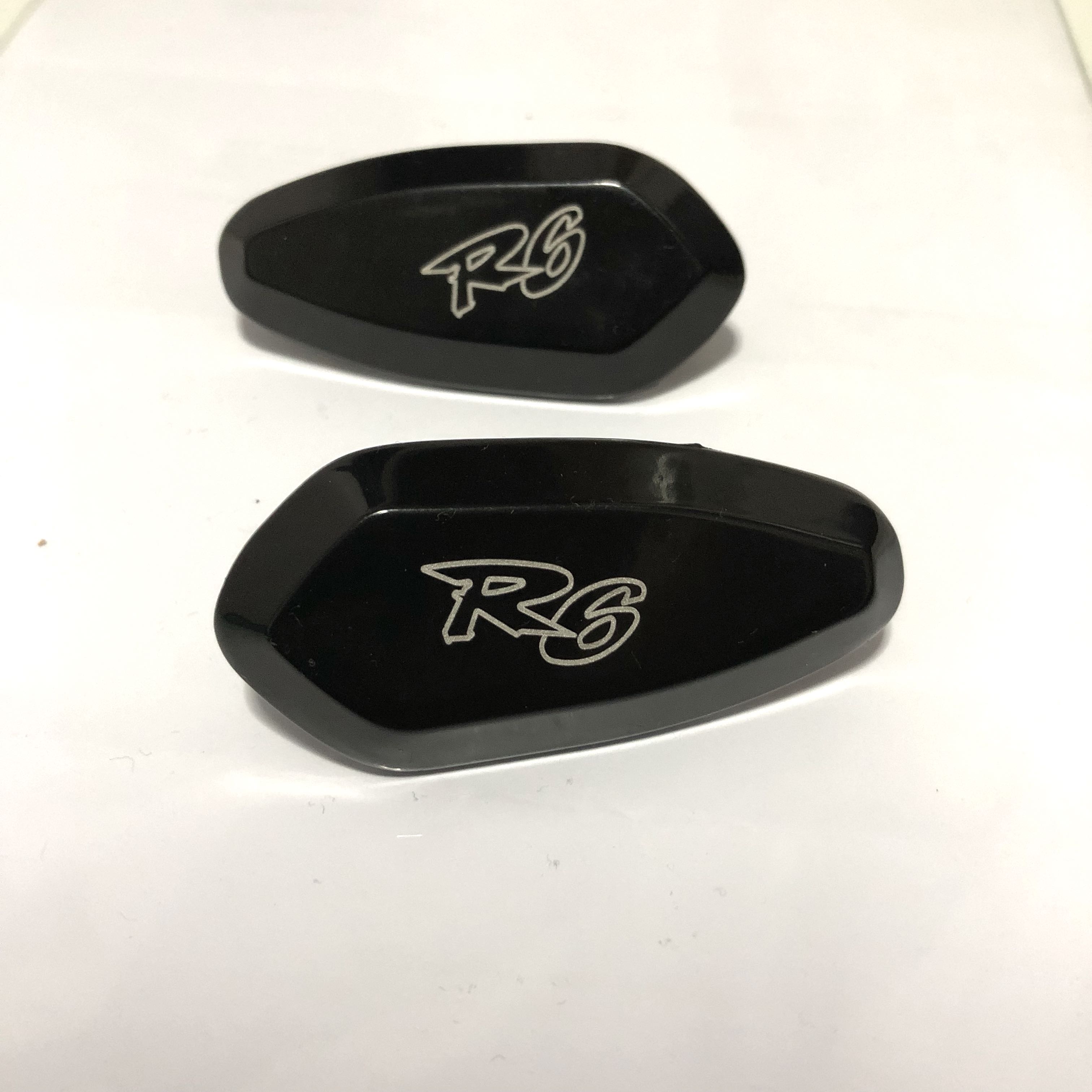 Yamaha R6 Mirror Block Off Plates, Motorcycles, Motorcycle Accessories ...