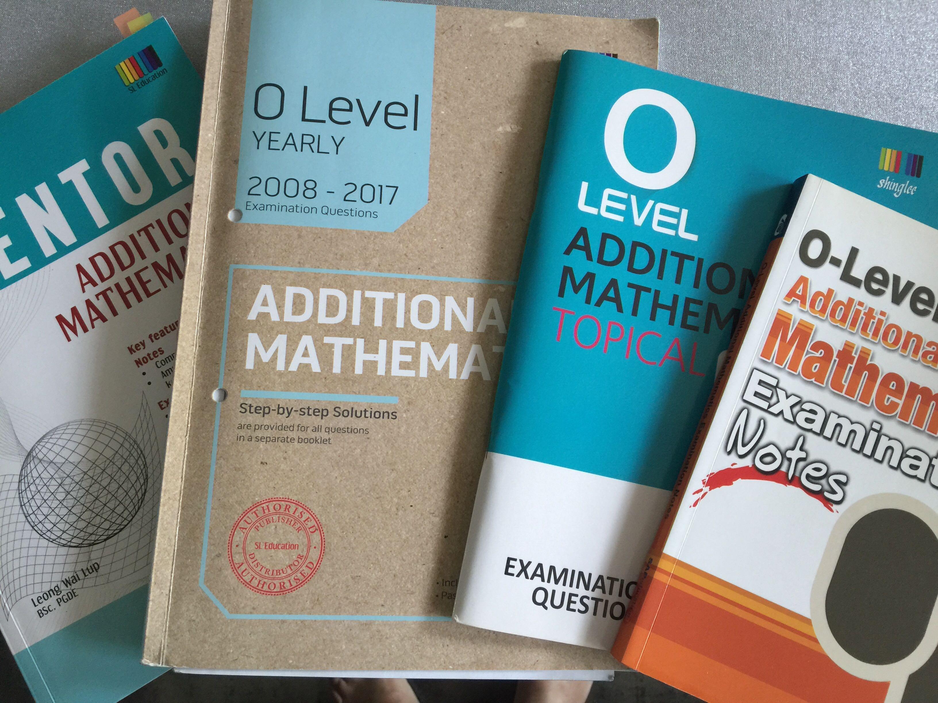Additional Maths Revision Books, Hobbies & Toys, Books & Magazines ...