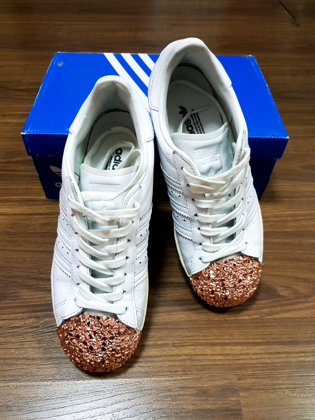 Adidas Original Metal Toe, Women's Fashion, Footwear, Sneakers on Carousell