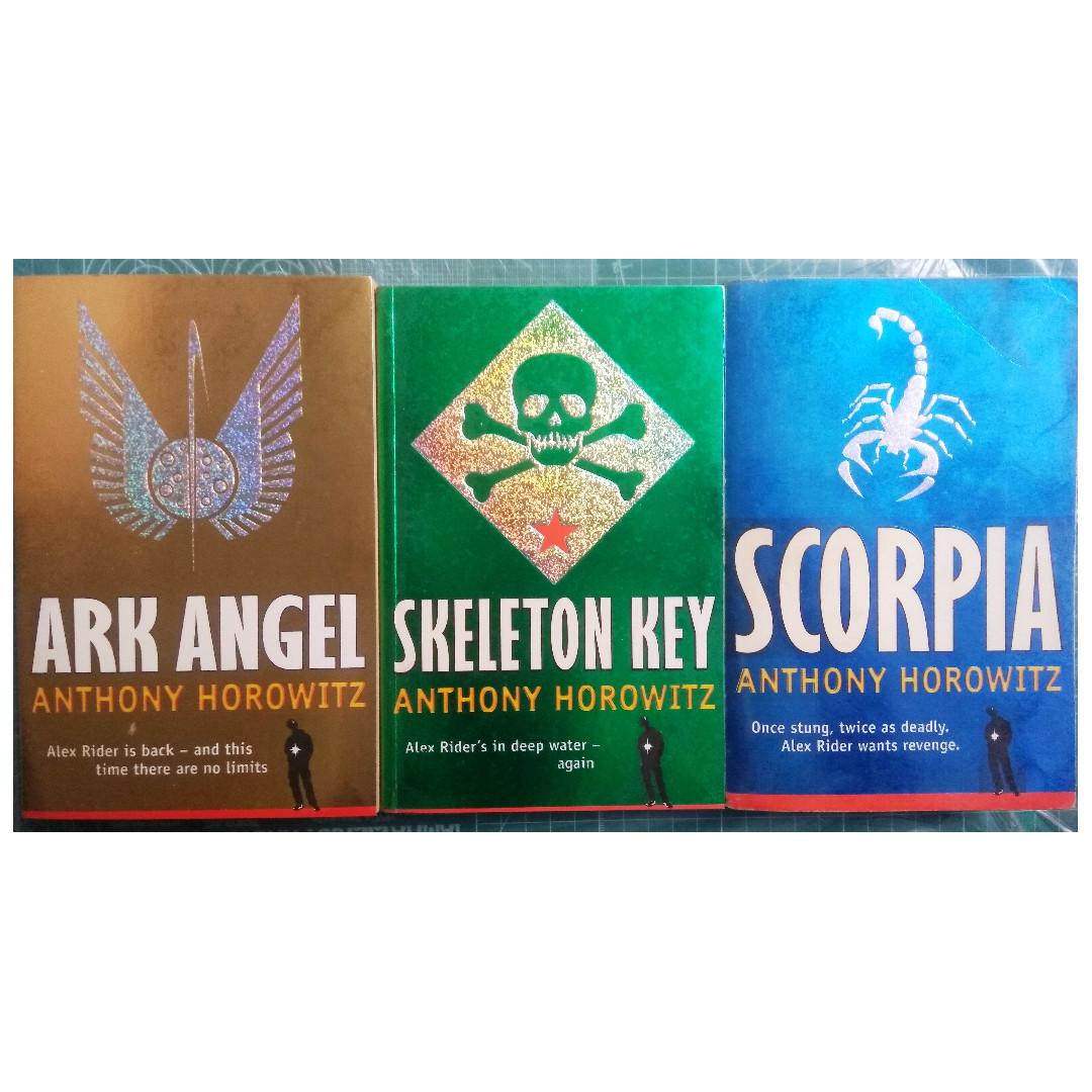 Alex Rider Series - Books 1- 7, Anthony Horowitz. (Scorpia Rising ...