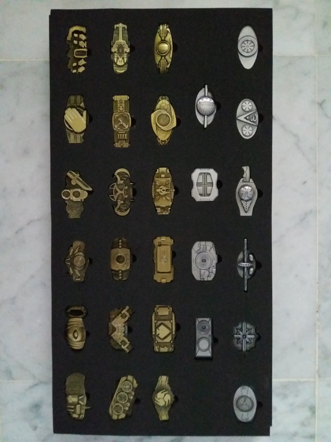 Bandai Kamen Rider 45th Anniversary Badge Pin Set, Hobbies & Toys, Toys ...