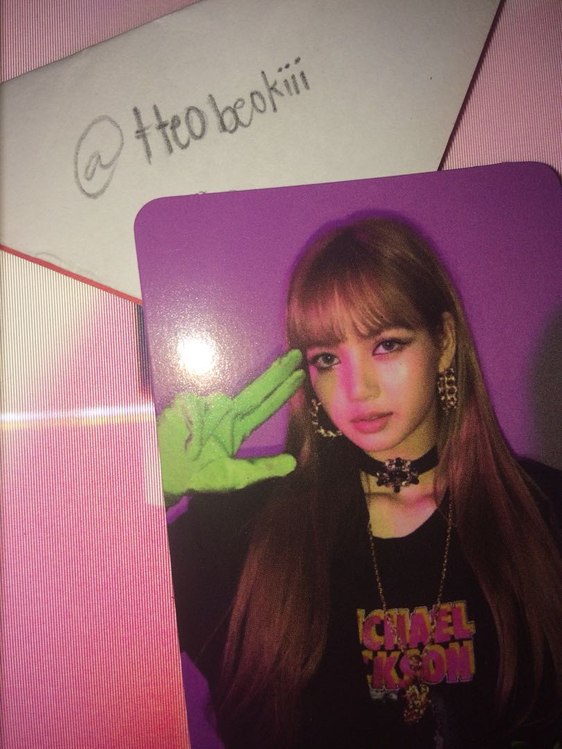 BLACKPINK LISA PHOTOCARD, Hobbies & Toys, Memorabilia & Collectibles, K ...
