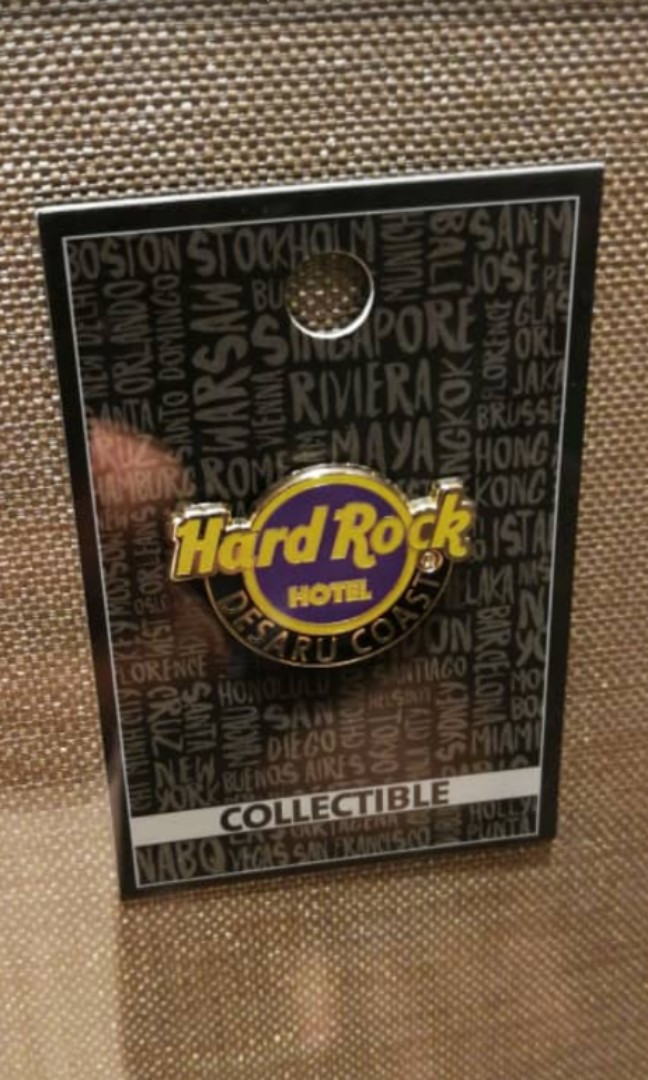 BN: Hard Rock Hotel Pin, Hobbies & Toys, Music & Media, Music ...