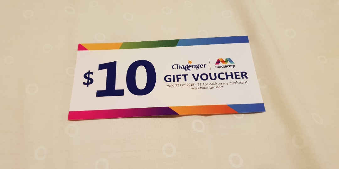 Challenger Voucher $800, Tickets & Vouchers, Vouchers on Carousell