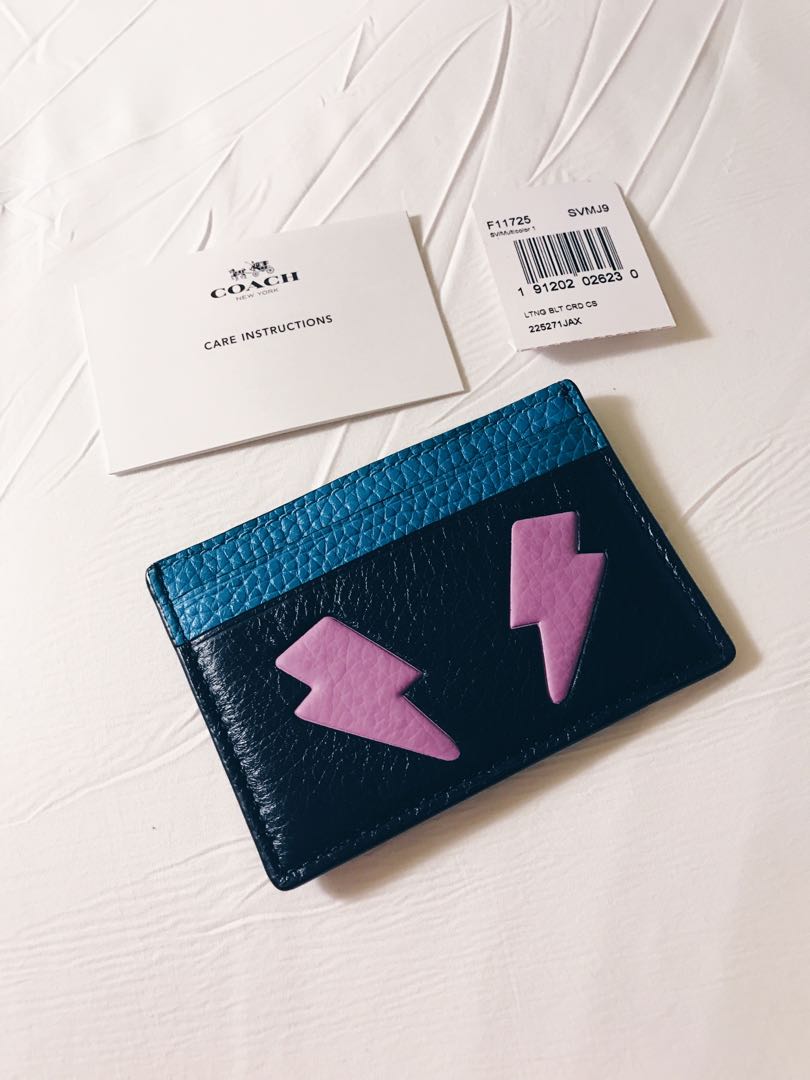 Coach Emoji Cardholder, Women's Fashion, Bags & Wallets, Purses ...