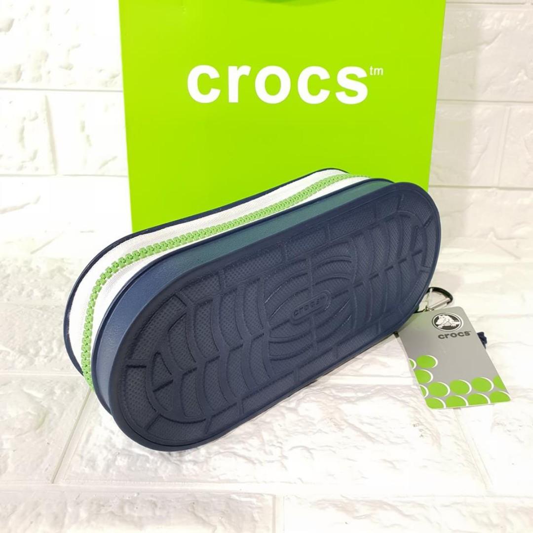 Crocs Kiddie Pencil Case - Dark Blue on Carousell