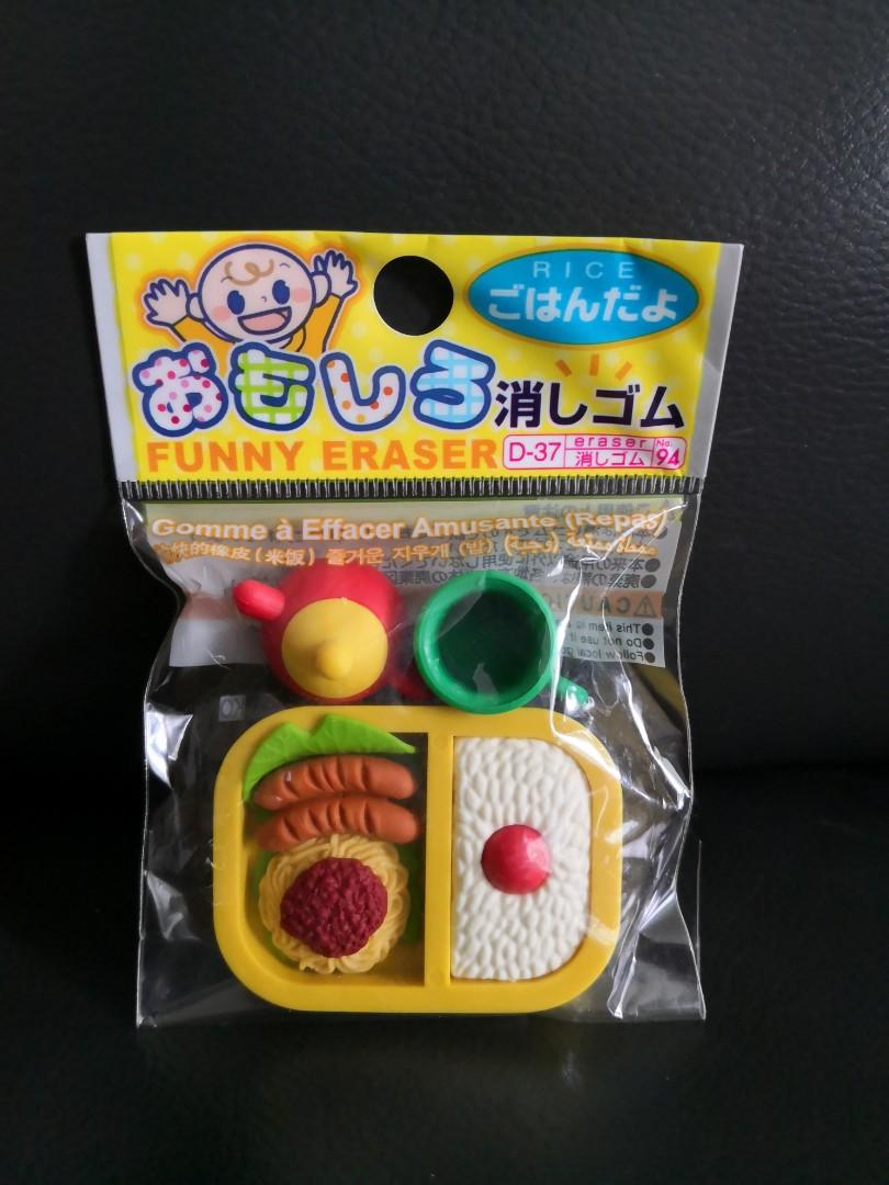 Cute Funny Eraser, Hobbies & Toys, Stationery & Craft, Stationery ...
