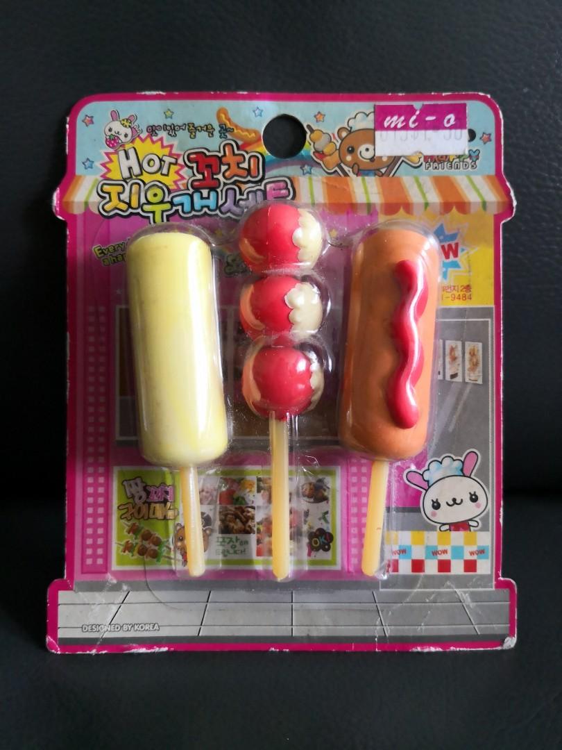 Cute Funny Eraser, Hobbies & Toys, Stationery & Craft, Stationery ...